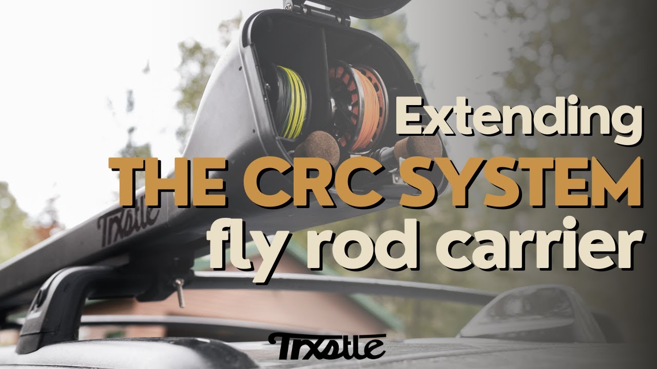 Extending the CRC System v3.0 fly rod carrier from Trxstle - YouTube