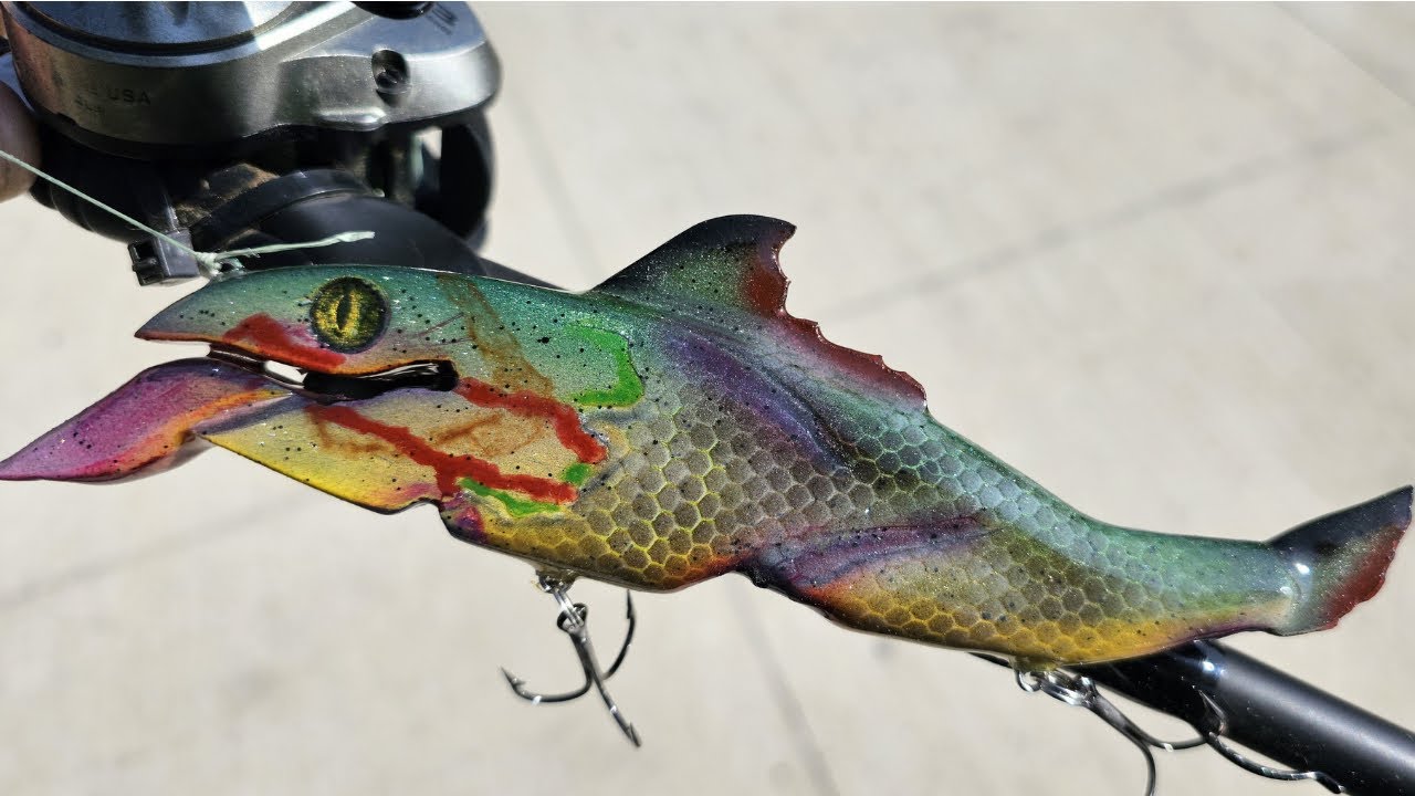 Making a Zombie Trout Lure - YouTube