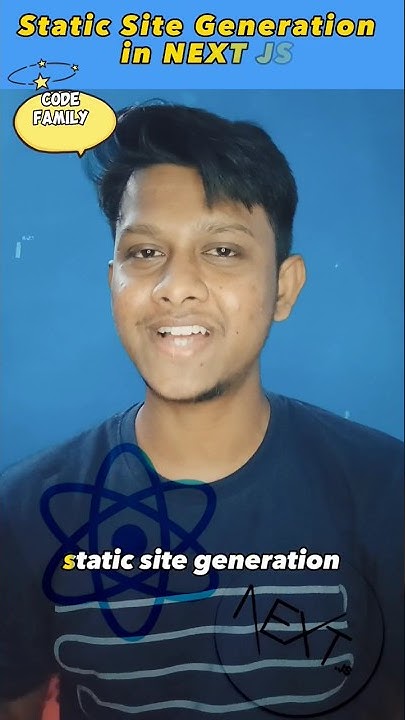 what is Static Site Generation in Next Js #nextjs #coding - YouTube