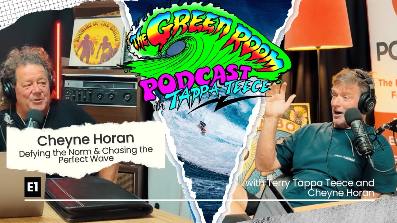 1. The Green Room Podcast - Cheyne Horan: Defying the Norm & Chasing the Perfect Wave - YouTube