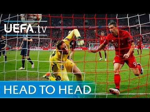 Lewandowski v Oblak - Bayern v Atlético: Head to head