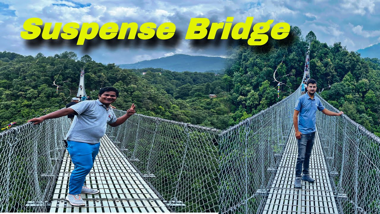 Suspense Bridge In Pharping Babal Raixa🤩 - YouTube