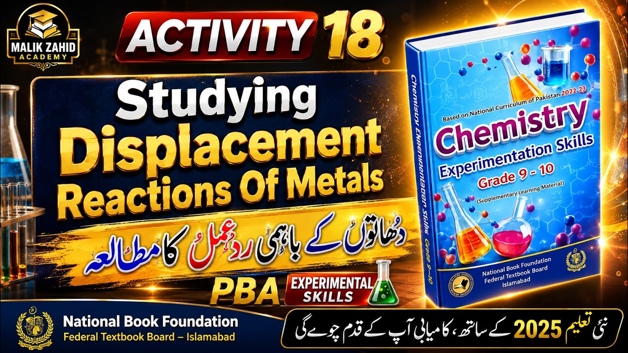 Activity 18 | Studying Displacement Reactions Of Metals | Displacement ...