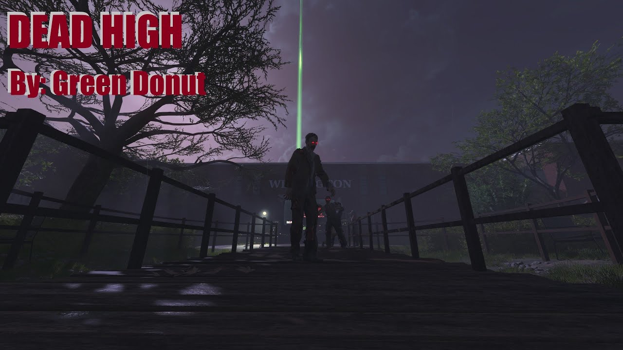 Black Ops 3 Custom Zombies: Dead High! Really cool map! - YouTube