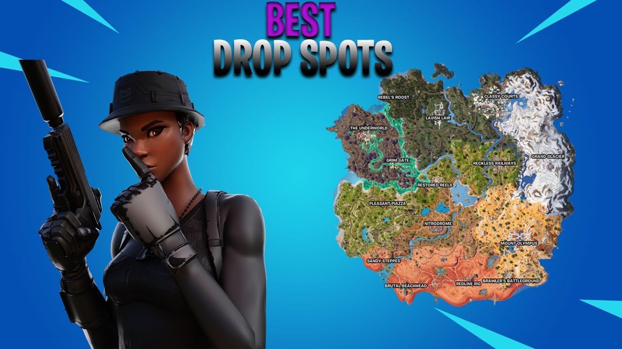 Top 10 Drop Spots for Competitive Fortnite | CH5 S3 - YouTube