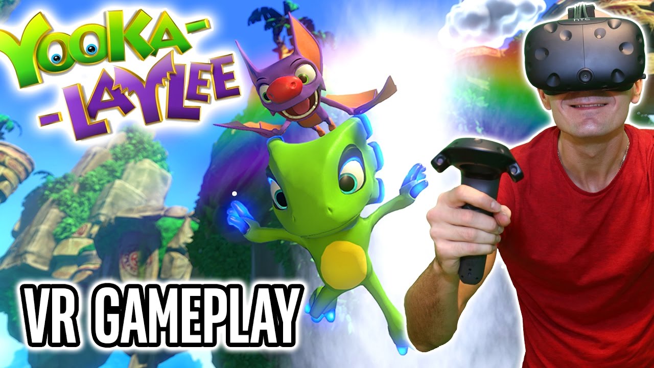 Yooka-Laylee VR Gameplay on HTC Vive with custom VR MOD - Virtual ...
