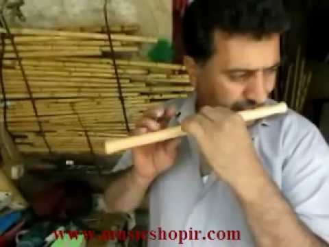 Iranian Flute making - YouTube