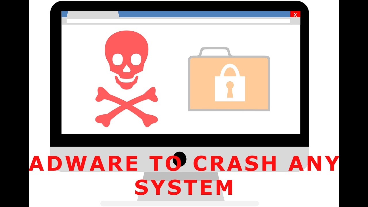 ADWARE TO CRASH ANY SYSTEM USING ONLY NOTEPAD - YouTube