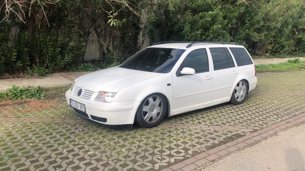 Bora mk4 variant Air süspansiyon - YouTube