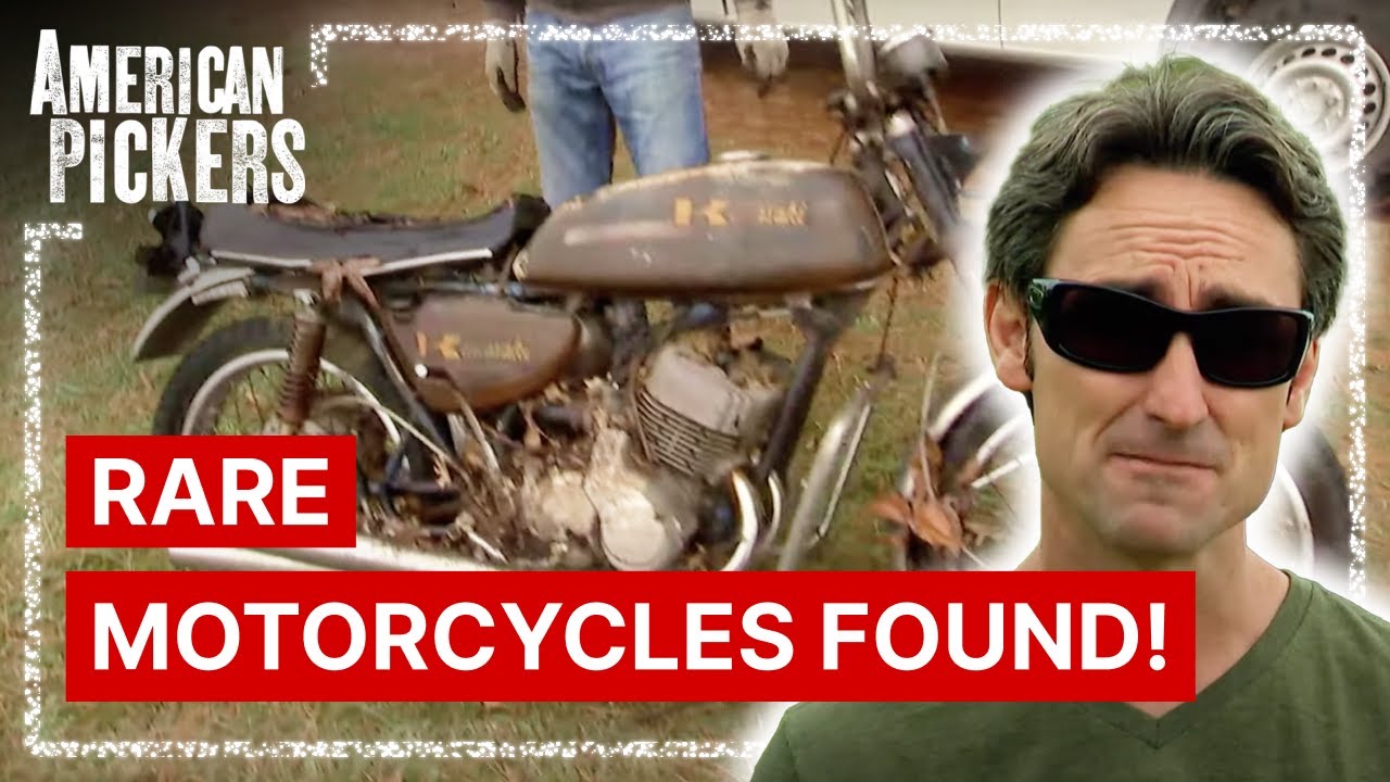 Rare Motorcycle Finds & MORE! | American Pickers Compilation! - YouTube