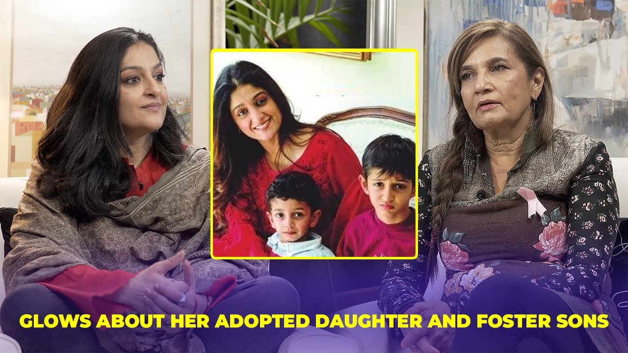 Nadia Jamil Glows About Her Adopted Daughter Noor & Her Two Foster Sons ...