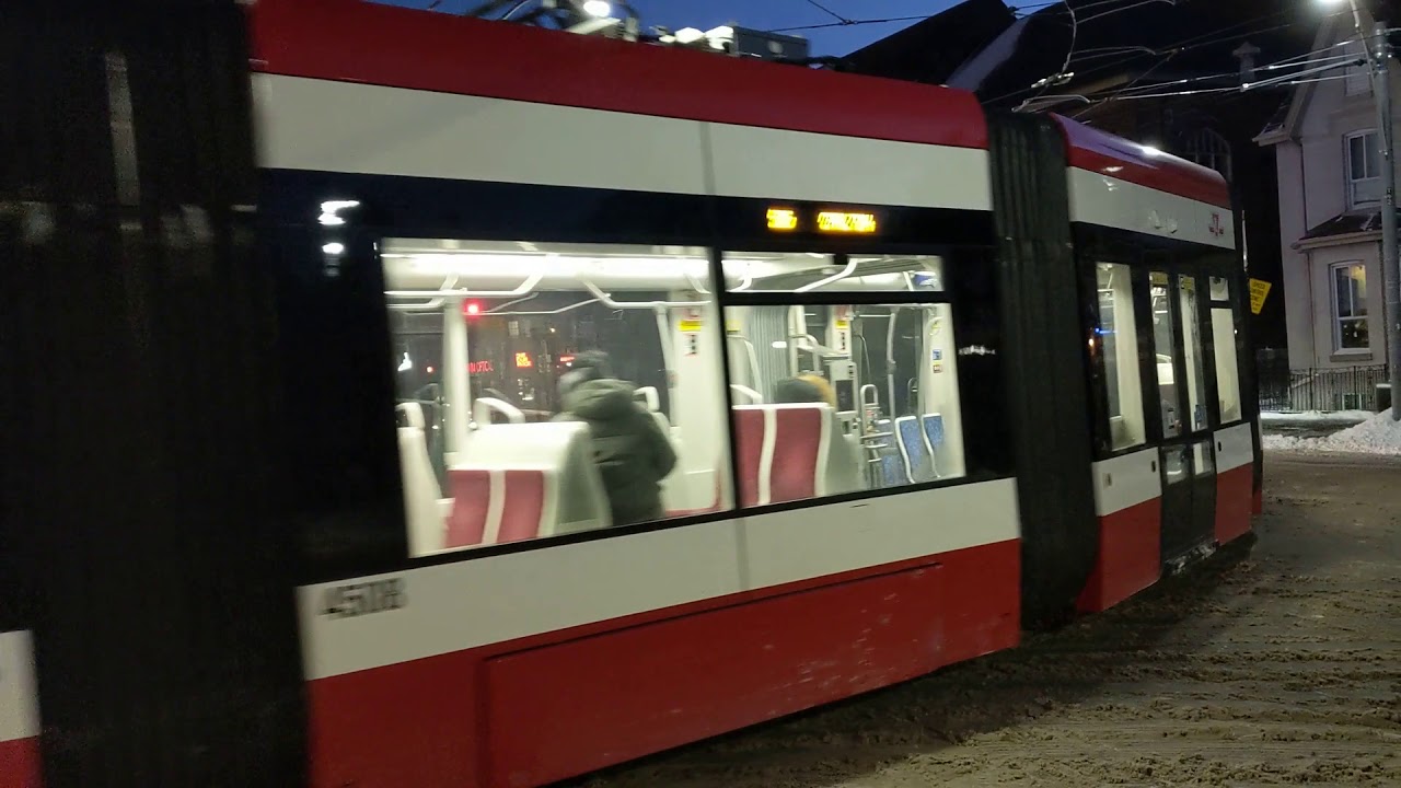 New TTC streetcar 4508 on 506 Carlton to high park - YouTube