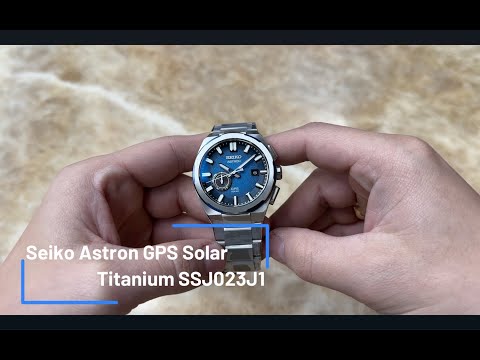 Seiko Astron GPS Solar Titanium SSJ023J1