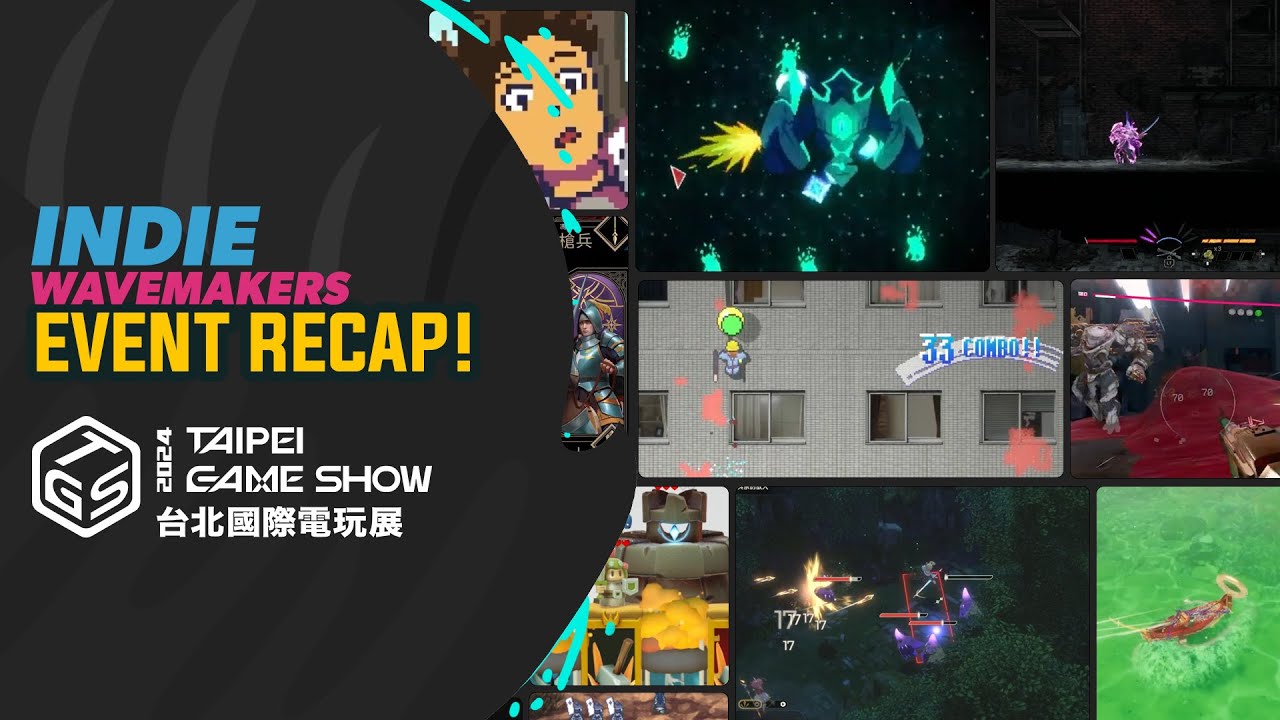 Taipei Game Show X Indie Wavemakers 2024 Event Recap - YouTube