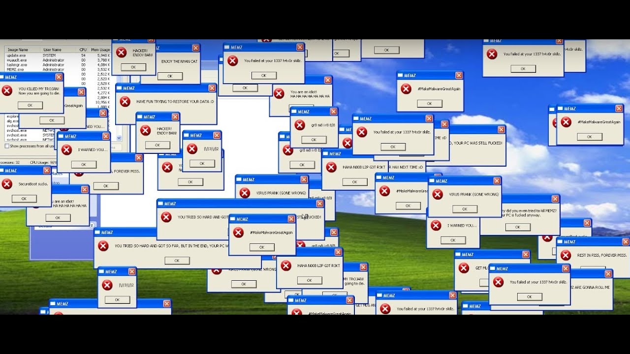 testing memz on virtual-box! - YouTube