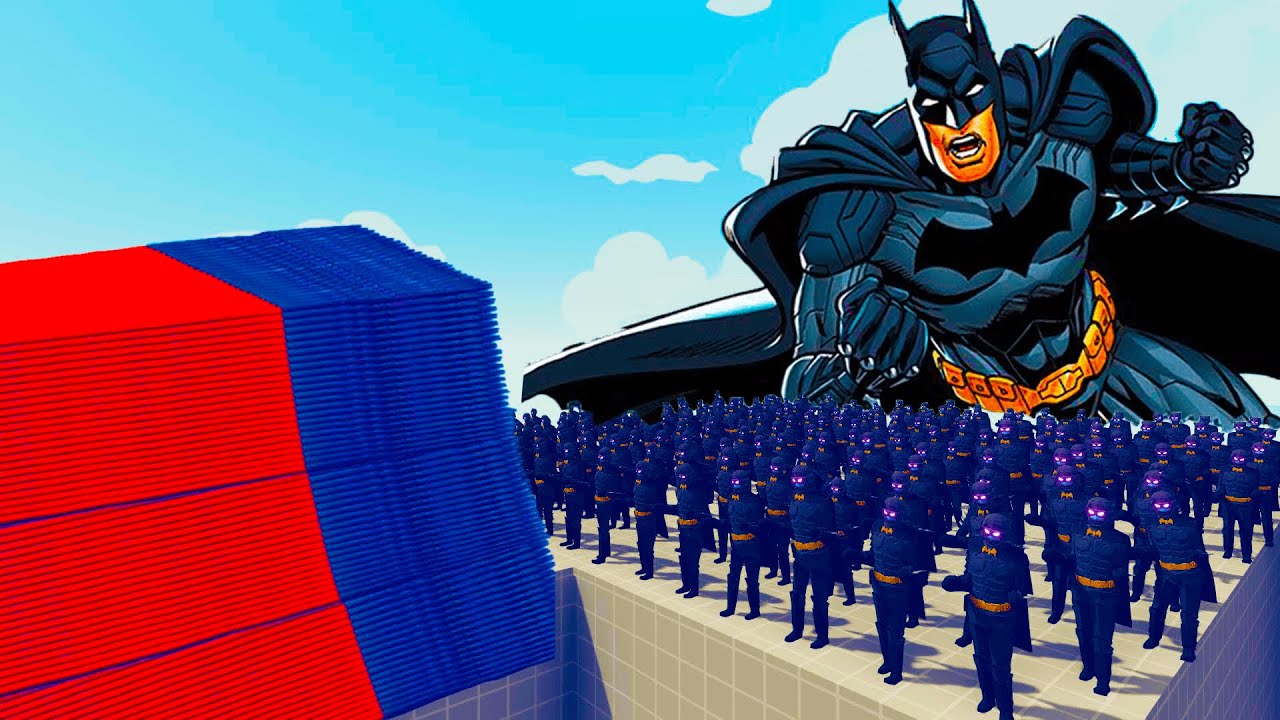 100x BATMAN + 1x GIANT BATMAN vs EVERY GOD - Totally Accurate Battle ...