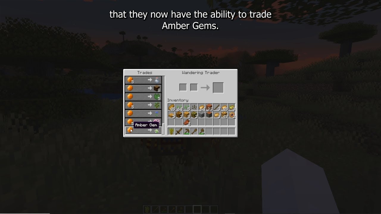 Minecraft Did You Know : Amber Gems? - YouTube