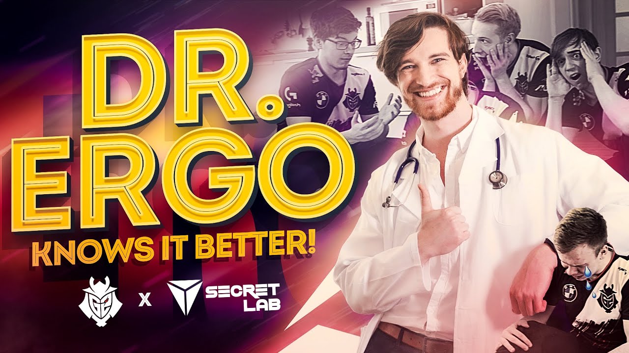 Dr. Ergo Knows It Better! | G2 League of Legends ft. Medic x Secretlab ...
