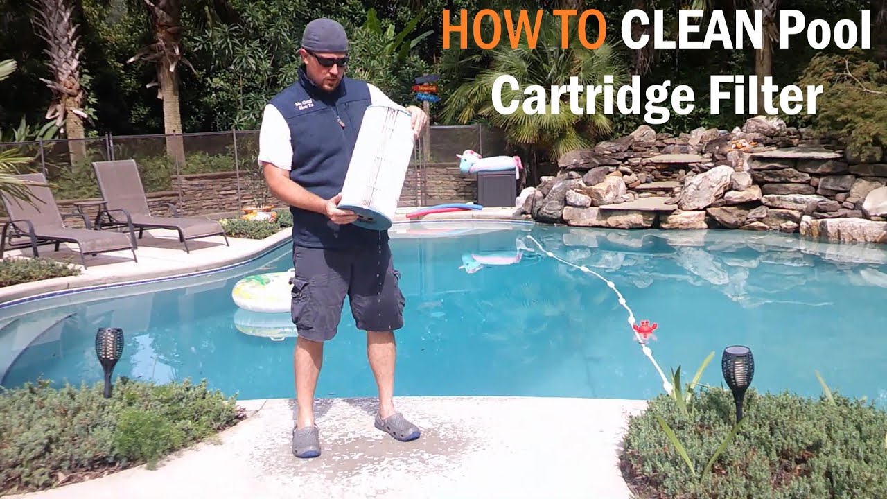 HOW TO Clean a Pool Cartridge Filter (Hayward) - POOL SERIES - YouTube