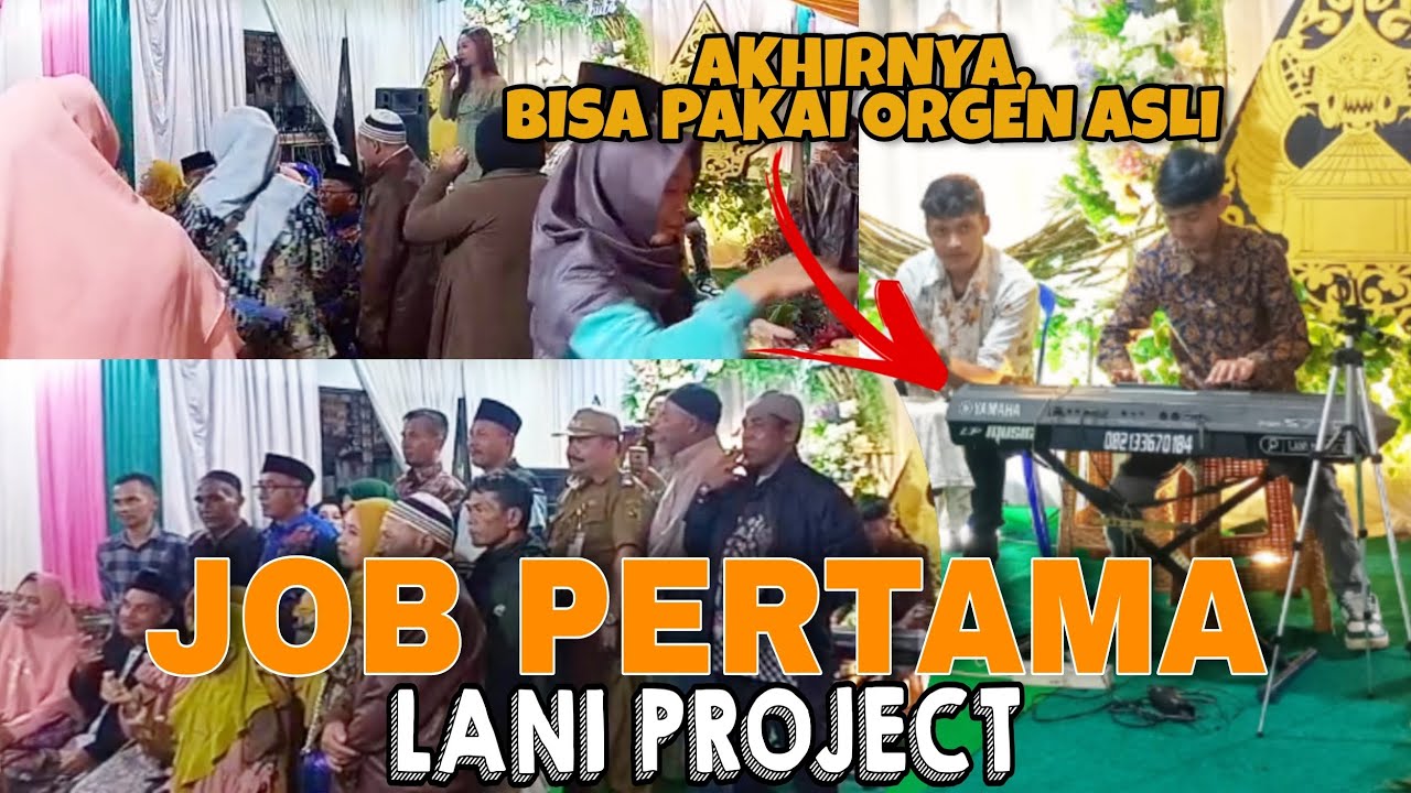 AKHIRNYA, BISA MAIN PAKAI ORGEN ASLI DI ACARA HAJATAN ‼️🥺 - YouTube