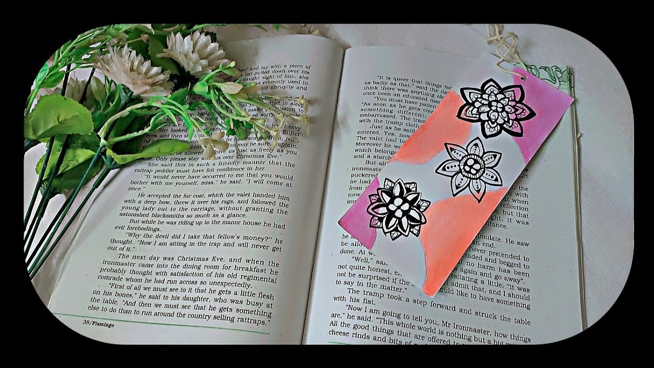 easy and attractive bookmark - YouTube