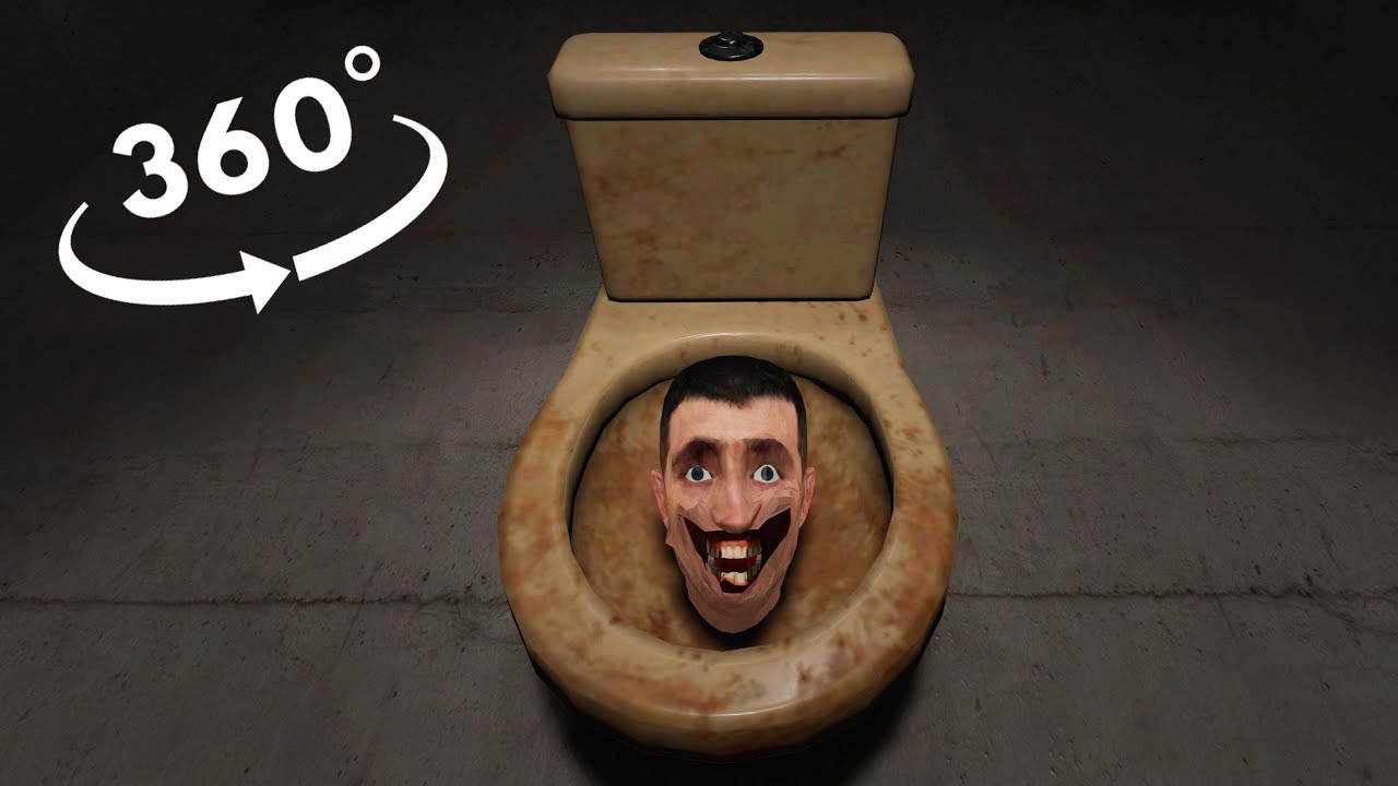 Skibidi Toilet Jumpscare 360° Animation. - YouTube