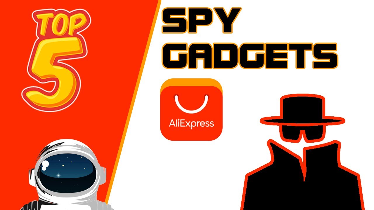 👑 Top 5 de MEJORES SPY GADGETS en Aliexpress 🕶 | Aliexpress Best ...