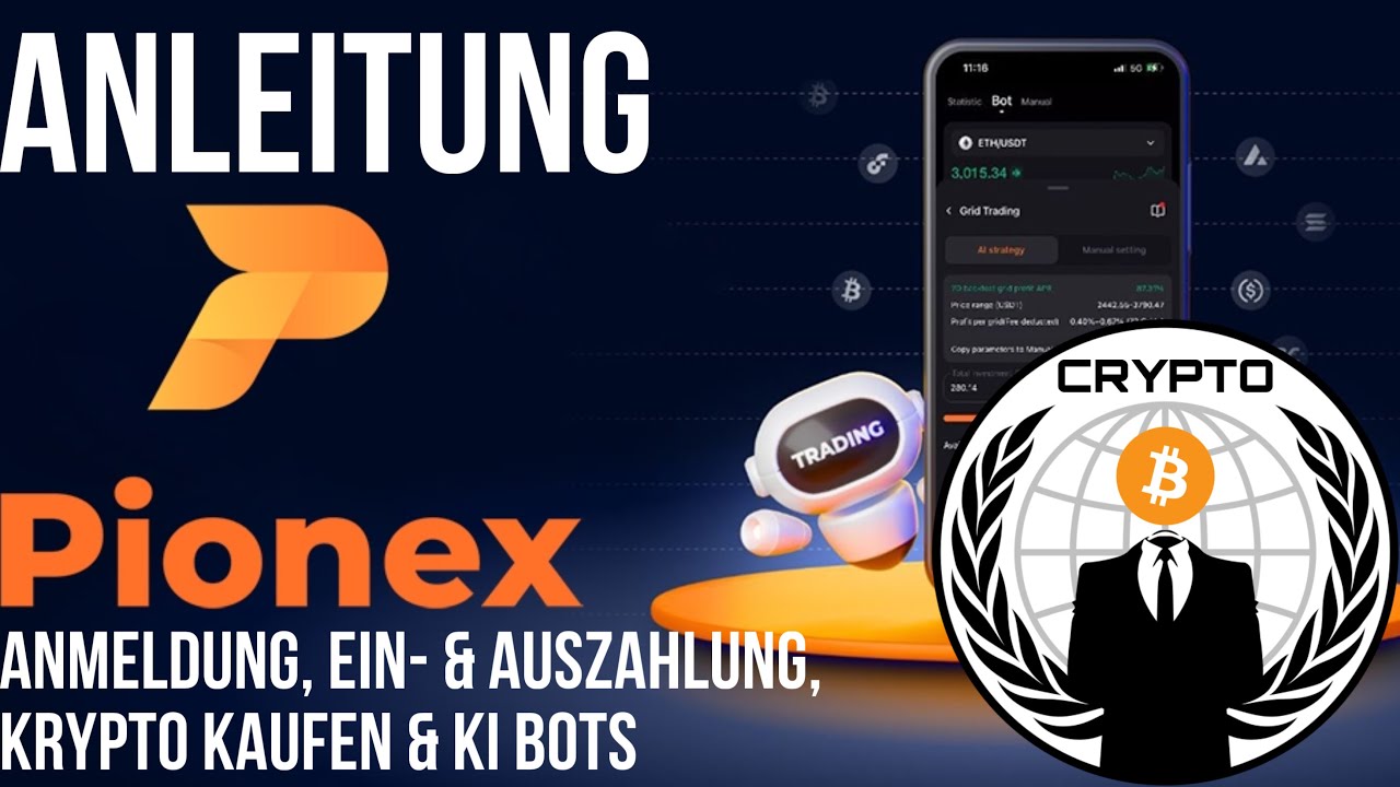 Pionex Anleitung: Geld einzahlen/auszahlen, Krypto kaufen, Pionex GPT ...