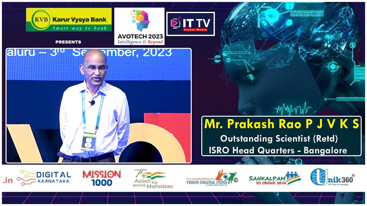 Journey of an Outstanding Scientist: Mr. Prakash Rao P J V K S | ISRO ...