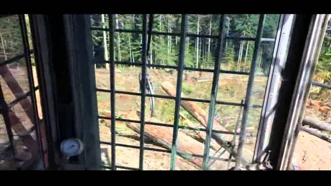 Grapple Yarder at Work - C&C Logging - YouTube