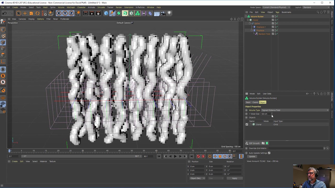 c4d tutorials fibers - YouTube