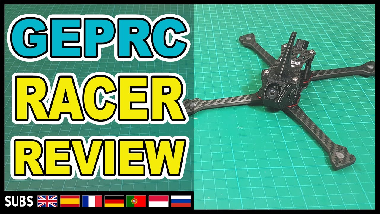 GepRC Racer - FPV Carbon Frame Review - YouTube