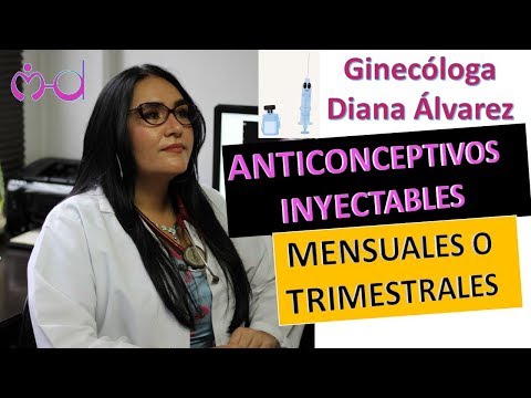 ANTICONCEPTIVOS  INYECTABLES, POR GINECOLOGA DIANA ALVAREZ