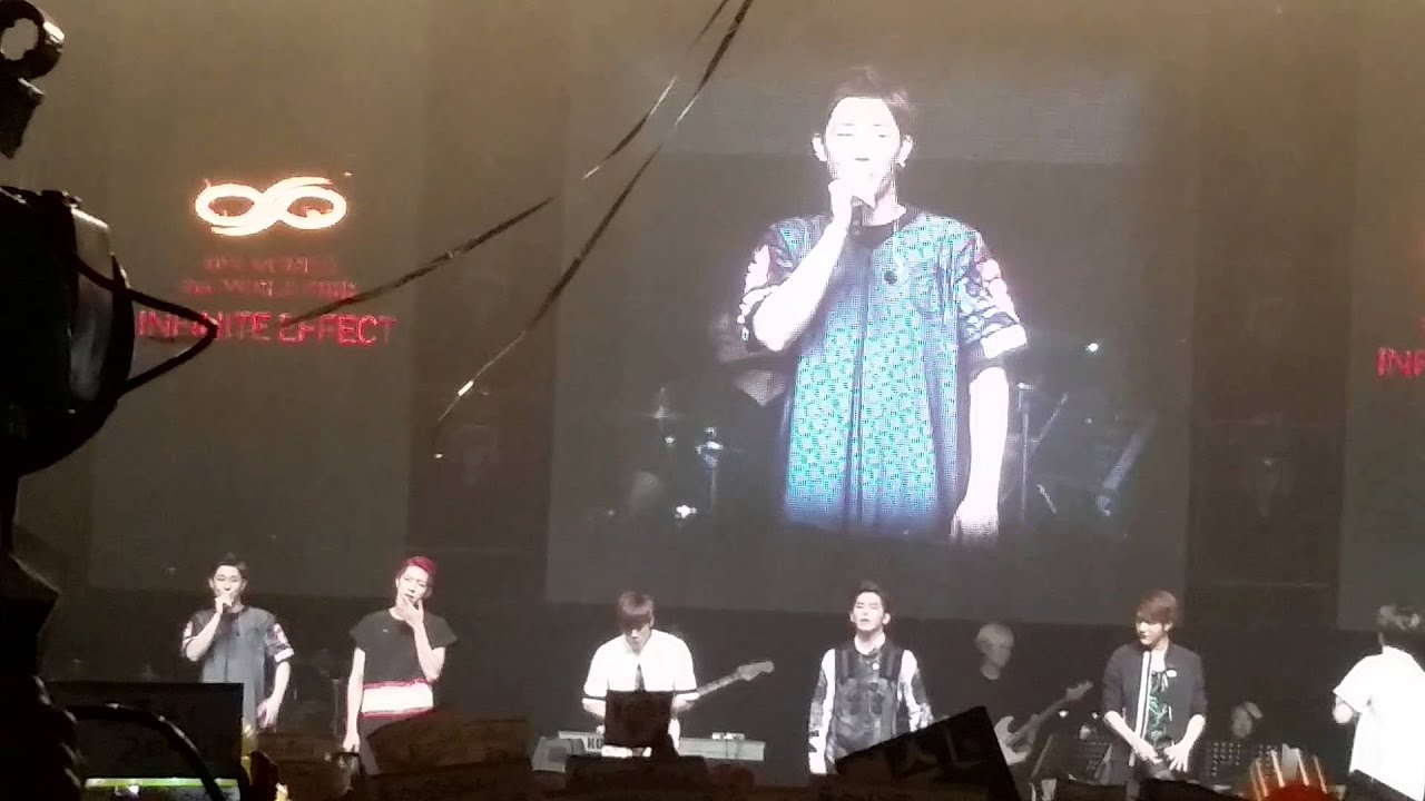 INFINITE - BACK + TALK INFINITE EFFECT 2016 MEXICO CITY - YouTube