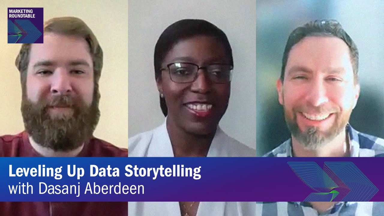 Leveling Up Data Storytelling with Dasanj Aberdeen \\ Marketing Roundtable - YouTube