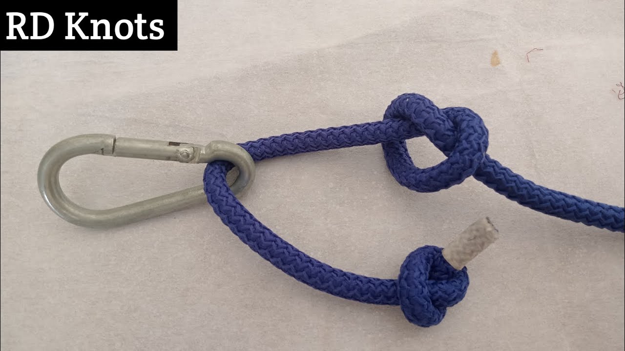 Very Special Knot tying a rope knot I RD Knots I - YouTube