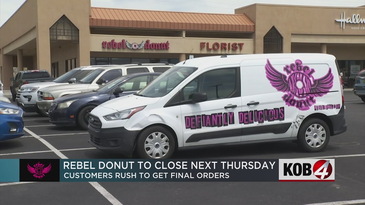 After closure announcement, fans rush to last Rebel Donut location ...