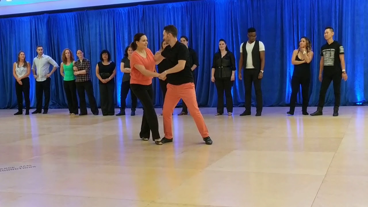 Paul Canfield and Marta Canfield Spotlight Open Strictly Philly Swing ...