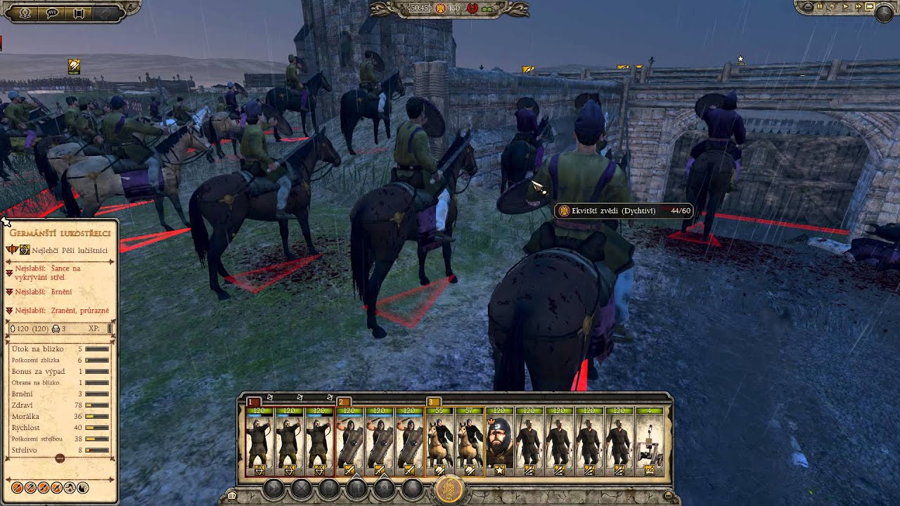 Total War Attila[CZ] Vizigoti[LEGENDARY] - PART 1(Hloupá AI) - YouTube