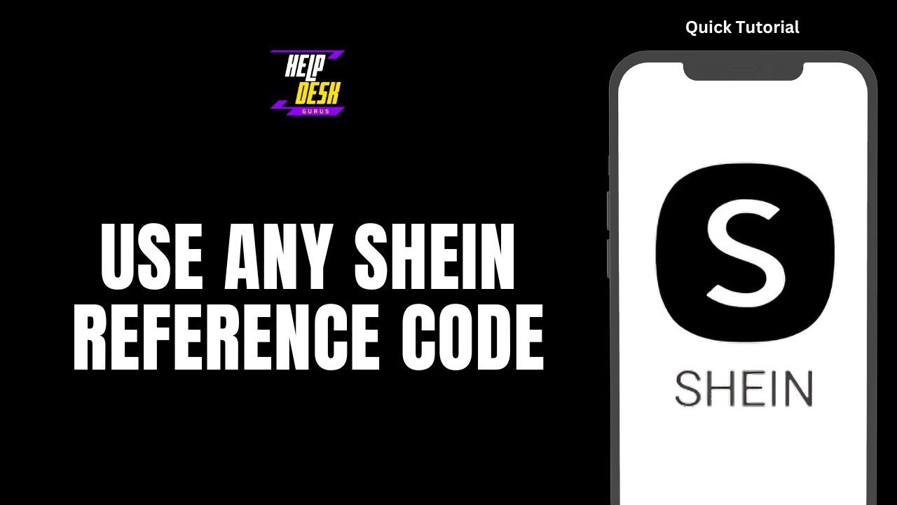 How To Use Any SHEIN Reference Code - YouTube