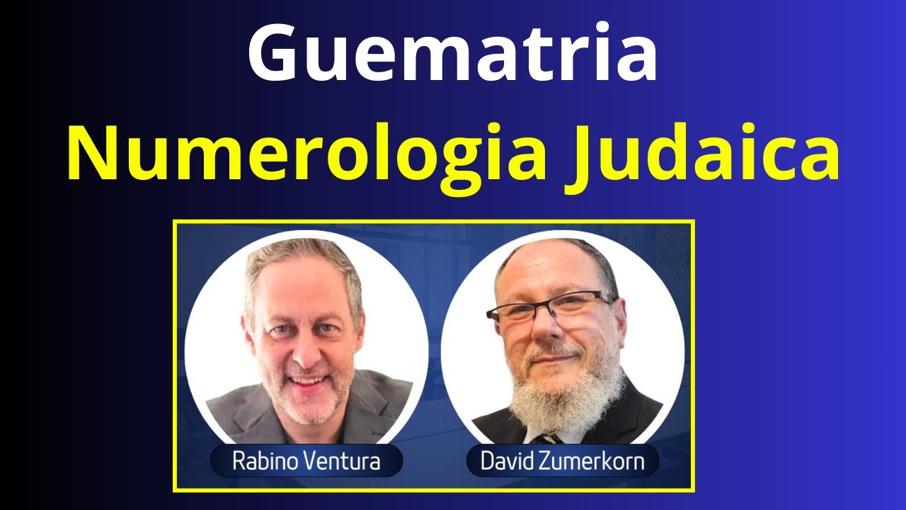 Rabino Ventura recebe Rav David Zumerkorn - Gematria - Numerologoa ...