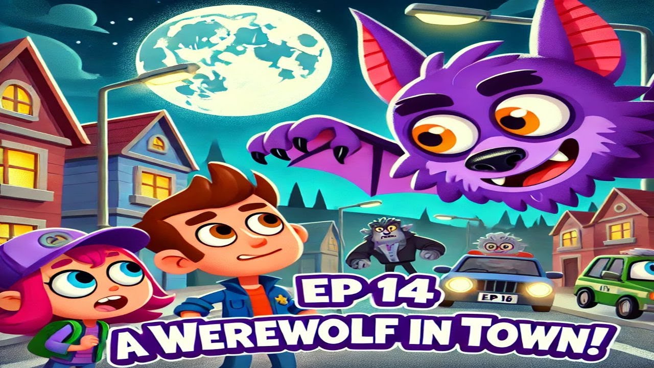 "Bat Pat Episode 14: A Werewolf in Town! 🐺🌕 | Toon Safar" - YouTube