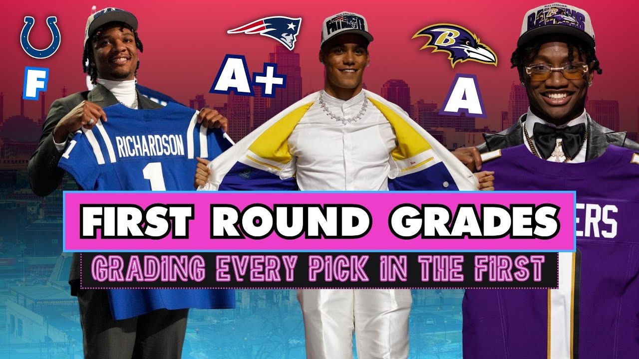 NFL Draft Grades 2023 | Grading Every First Round Pick - YouTube