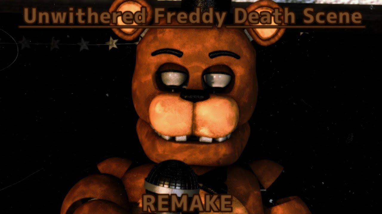 [SFM FNAF] Unwithered Freddy Death Scene - REMAKE - YouTube