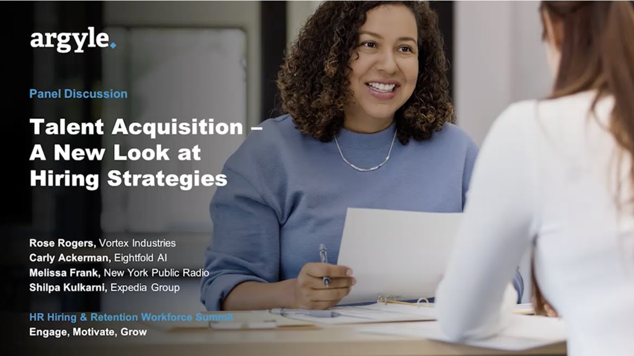 Talent acquisition - A new look at hiring strategies - YouTube