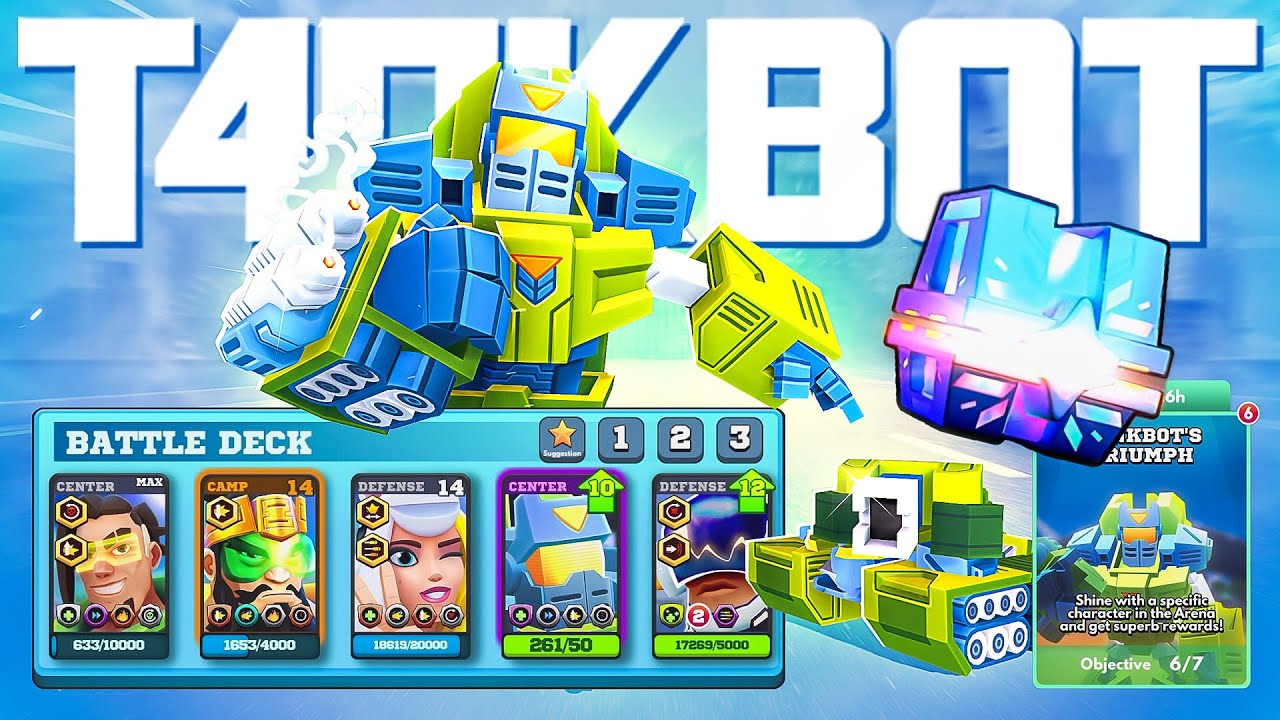 Complete Gameplay of TankBot's Triumph and Chest Unboxing - Frag Pro ...