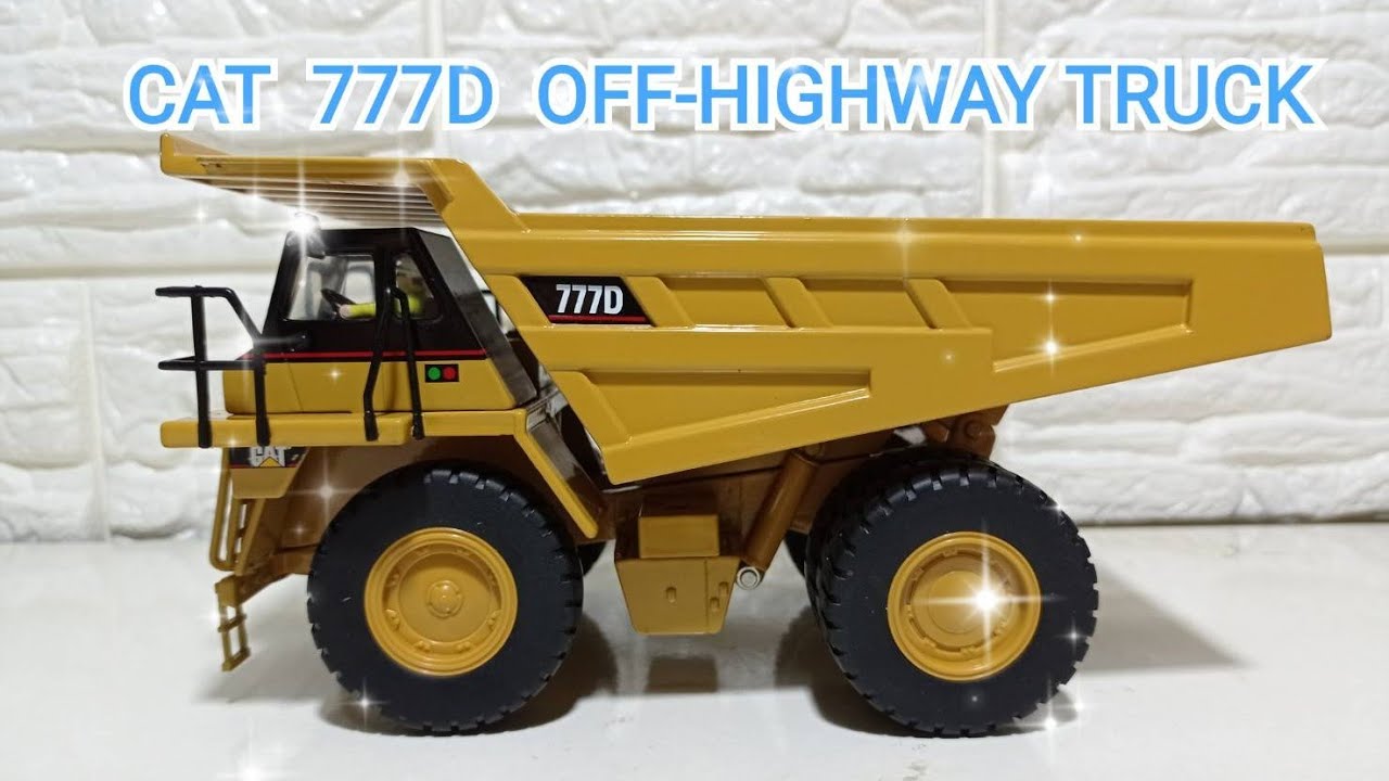 รีวิวรถบรรทุกหกล้อ CAT 777D OFF-HIGHWAY TRUCK @เอเธนส์ทอย รถโมเดลเหล็ก ...