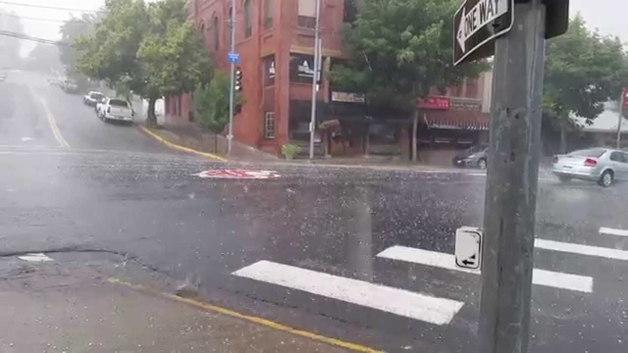 Pullman Washington Summer Hail Storm - YouTube