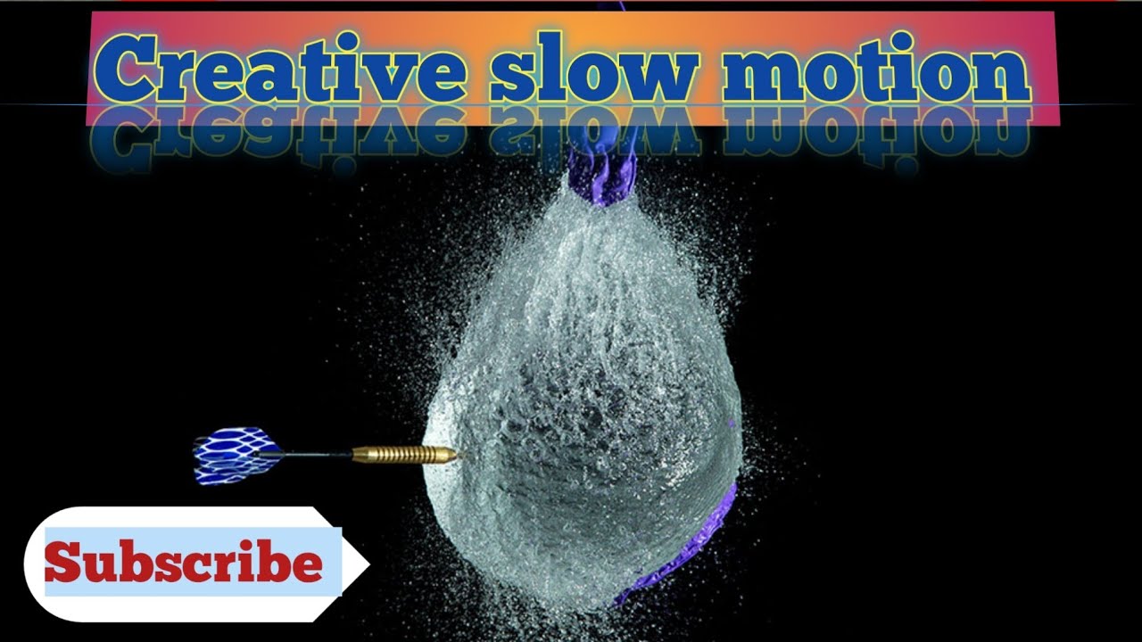 slow motion art. must beautiful art.#slowmotion #kumarabro - YouTube