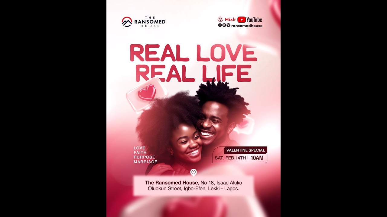 REAL LIFE REAL LOVE || REV FISAYO ADENIYI || LOVE CONFRENCE || RANSOMED ...